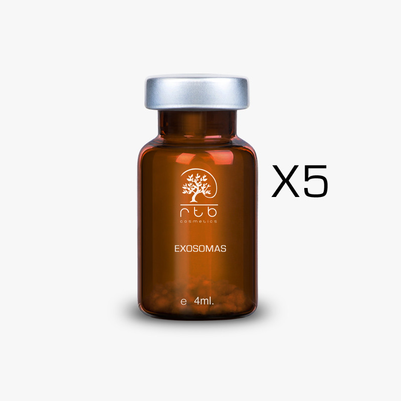 Exosomas RTB – Regenerador anti-edad piel sensible – 5x4ml
